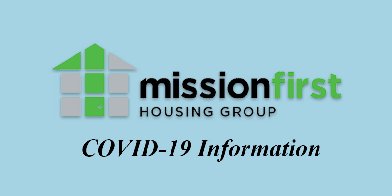 Mission First COVID-19 Information | Mission First Housing Group