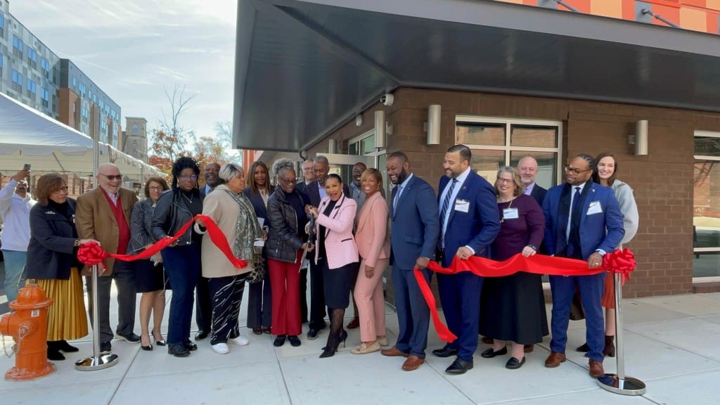 Senator McCray, Councilman Stokes, Deputy Mayor Williams and ...