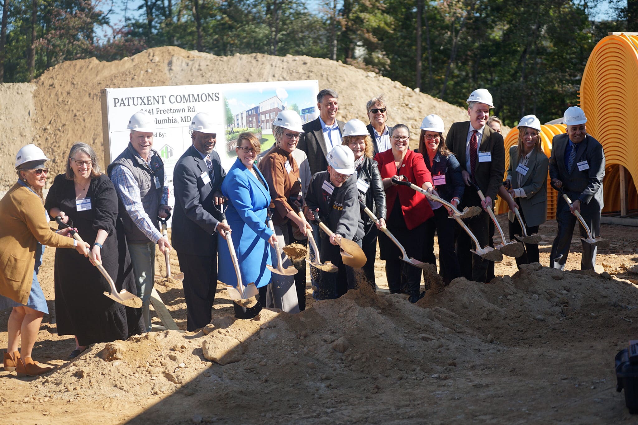 Groundbreaking of Patuxent Commons: Senator Guzzone, Delegate Feldmark ...