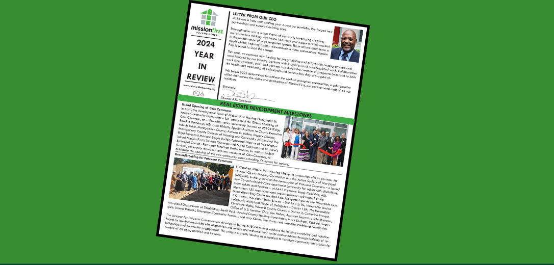 Mission First Housing Group: 2024 Year in Review | Mission First ...